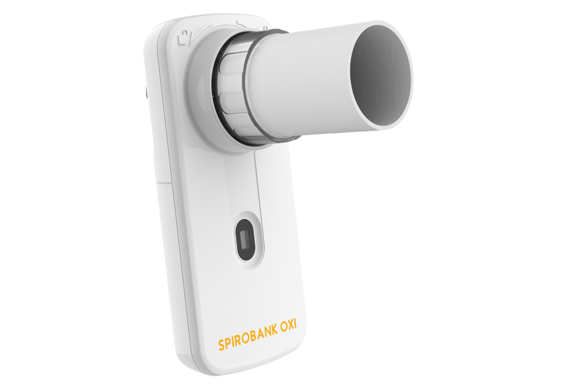 Spirobank Remote Patient Monitoring Spirometer with Oximeter & Mobile ...
